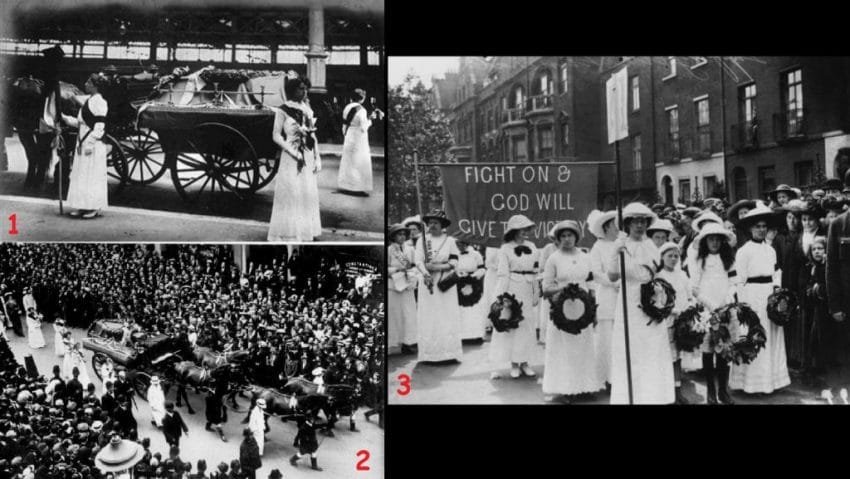 Emily Davison ♀ la sufragista que murió pisoteada por el caballo del rey